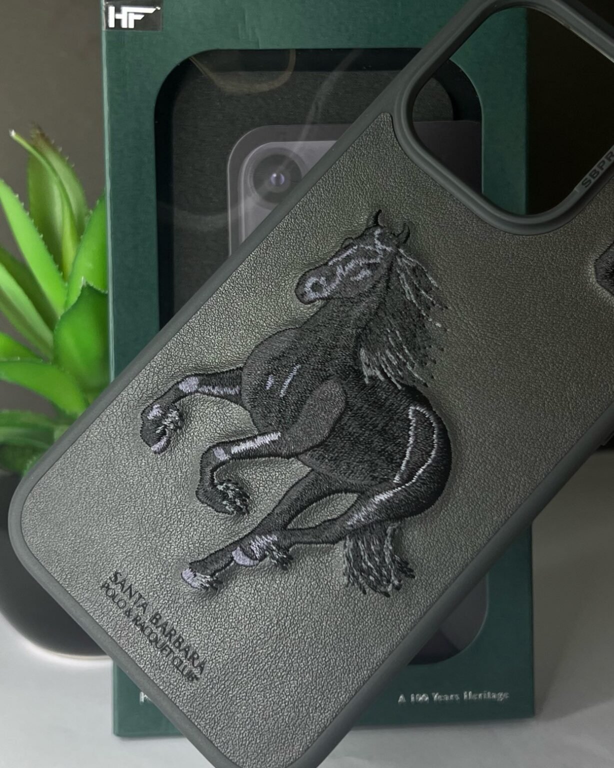 Polo Santa Barbara Boris Series Leather Case For Iphone 15 Pro Max - HF ...